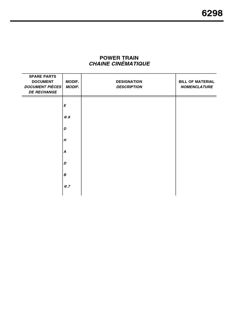 s09 Power Train | PDF | Machines | Equipment
