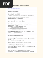 Linear Expansion - Problems and Solutions | PDF | Thermal Expansion | Heat