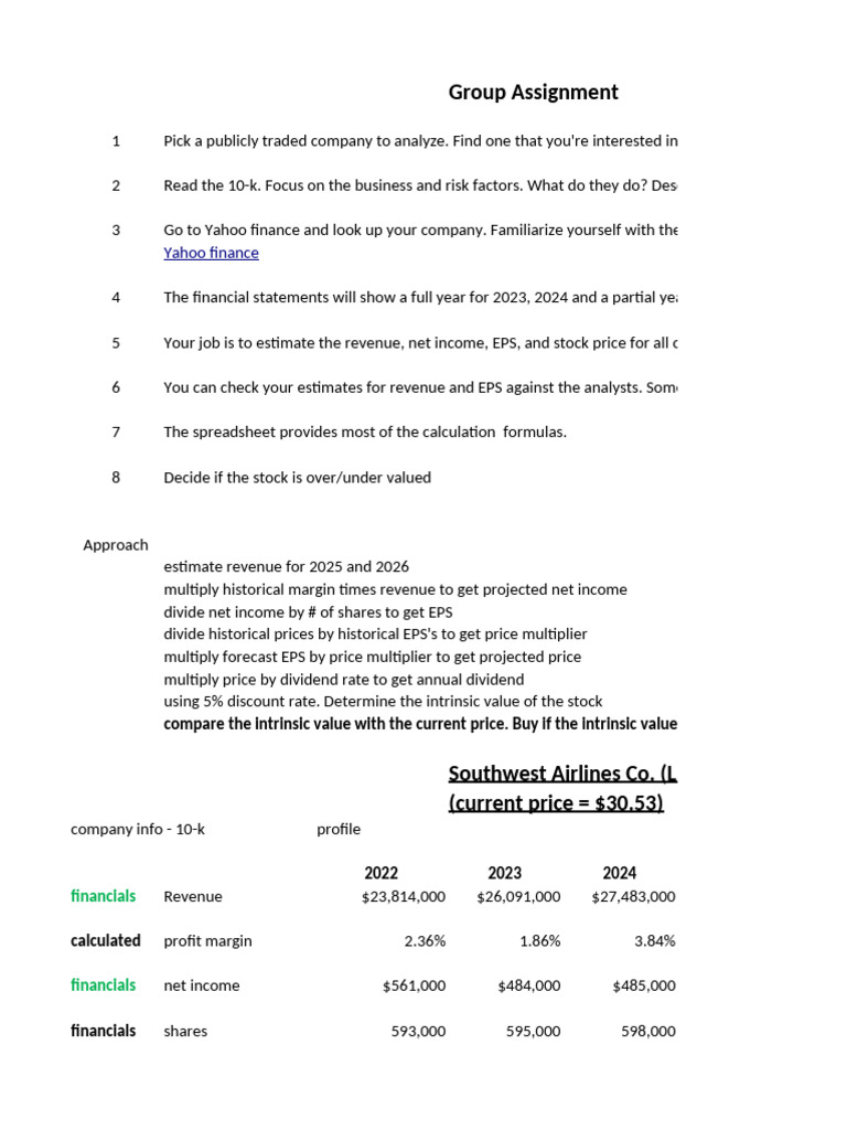 Worksheet in Lesson 9 S2025 | PDF | Stocks | Revenue