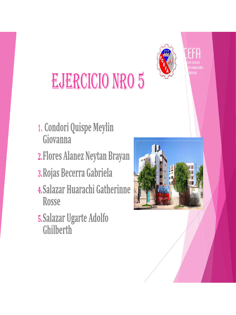 Ejercicio Nro 5 | PDF