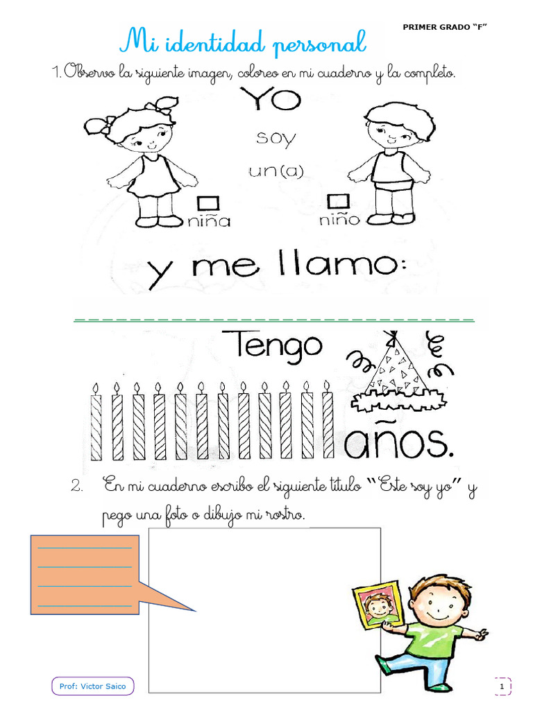 Descubrimos Nuestra Propia Identidad | PDF