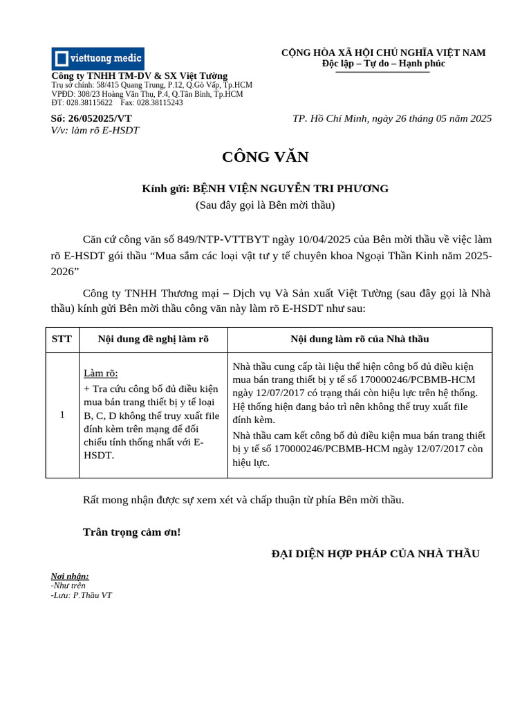 BV NTP - CV Lam Ro E-HSDT f2 | PDF