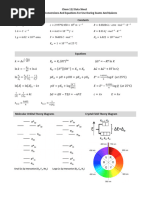 AP Chemistry Periodic Table and Formula Sheet 2024 | PDF | Acid ...
