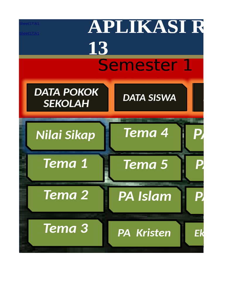 Aplikasi Raport kls.5 smt.1.2021 | PDF