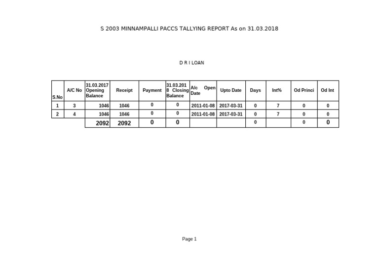 Dri Loan | PDF