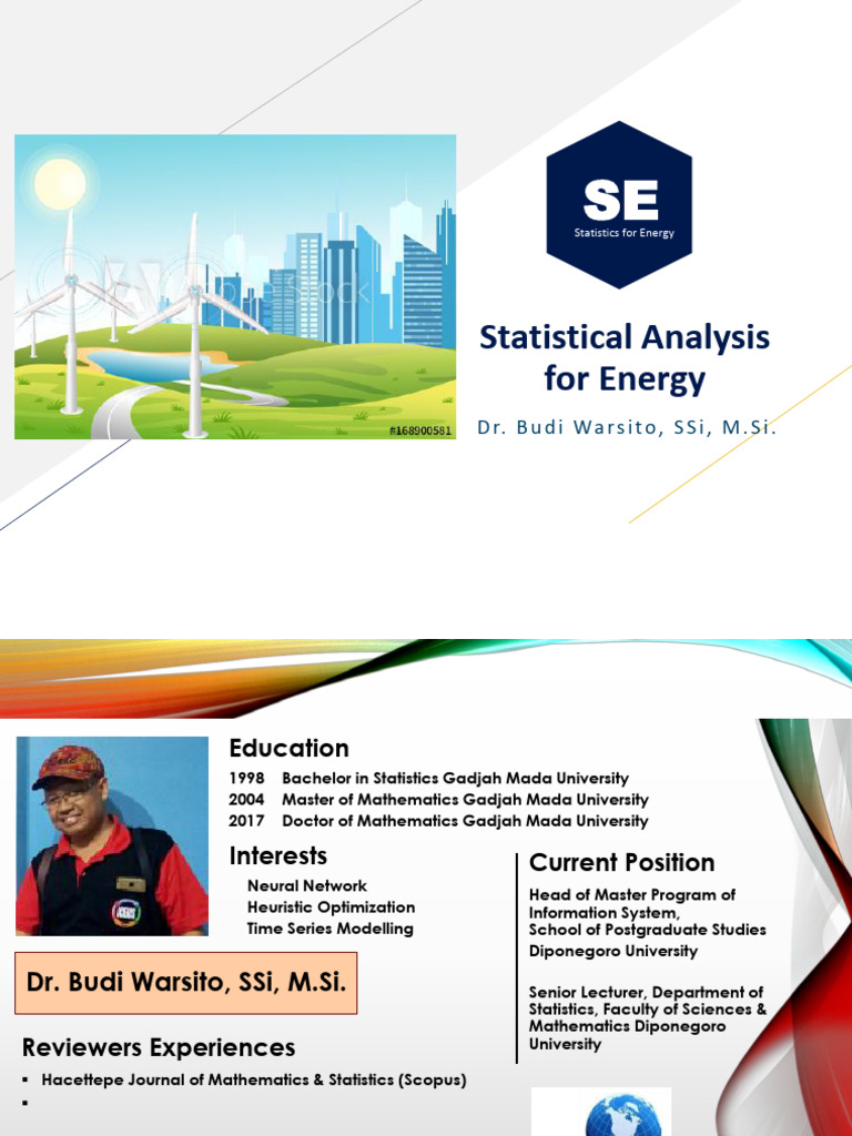 KULON 1 INTRODUCTION Statistika s2 Energi Undip | PDF | Student's T ...