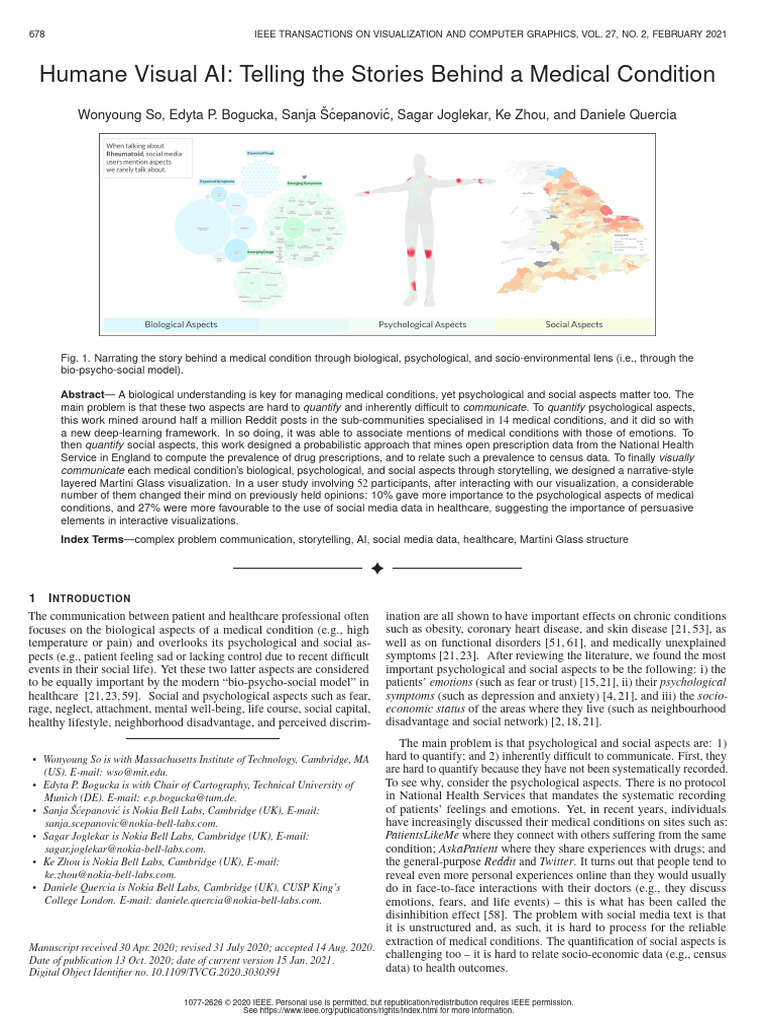 Humane Visual AI in Medical Storytelling | PDF | Arthritis ...
