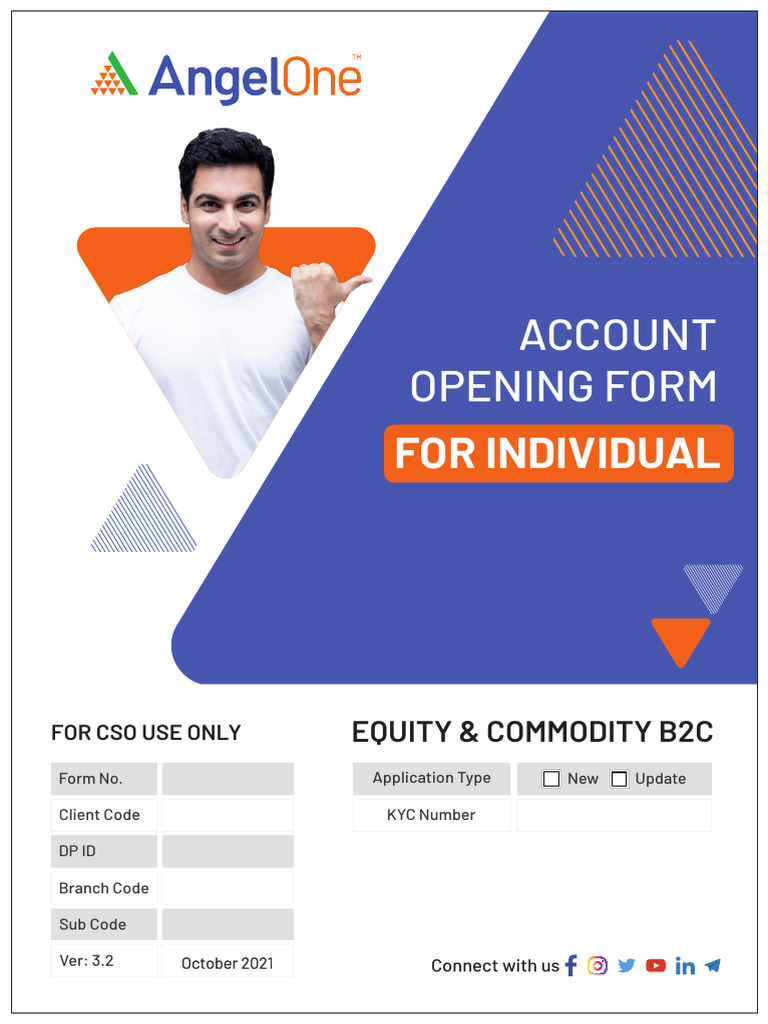 Account Opening Form: For Individual | PDF | Identity Document | Stocks