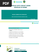 Satusehat SDMK | PDF
