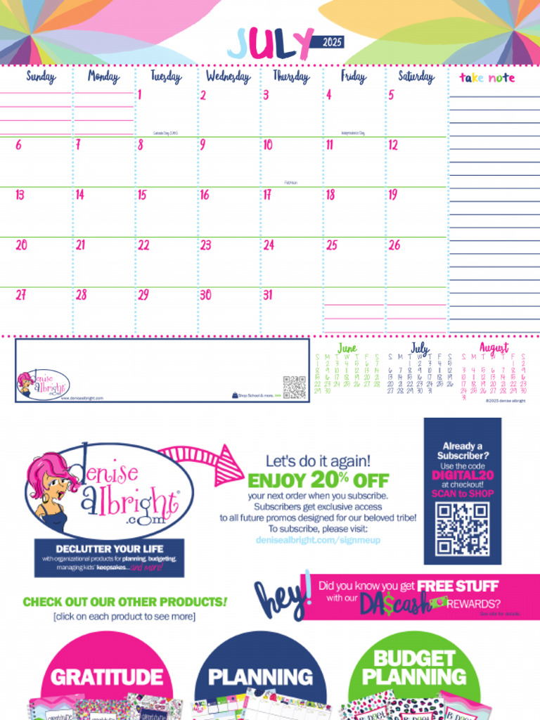 Denisealbright-Com DD Month 2507 | PDF