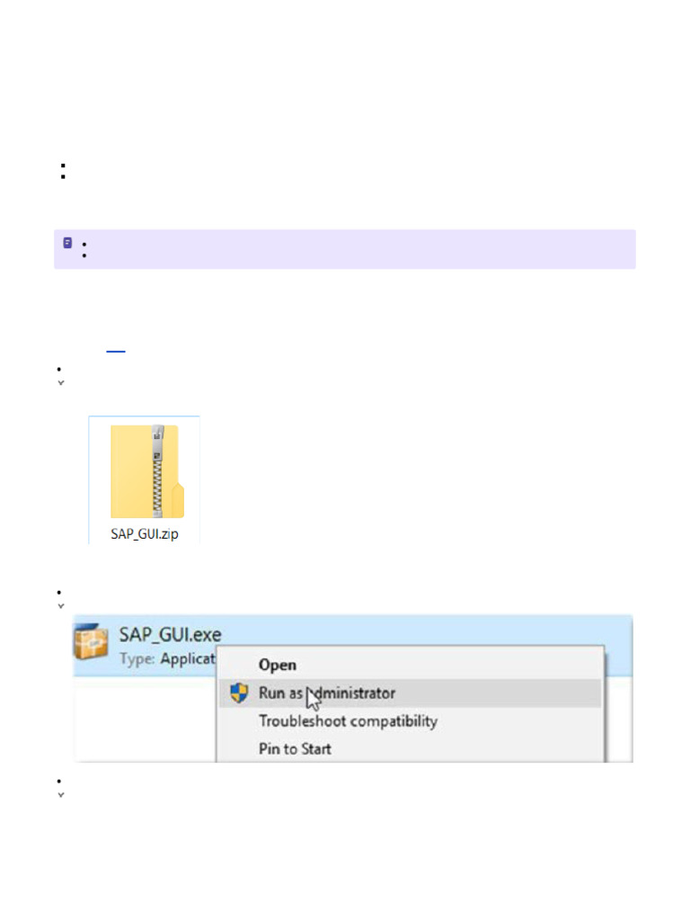 Sap Gui Ver 770 | PDF