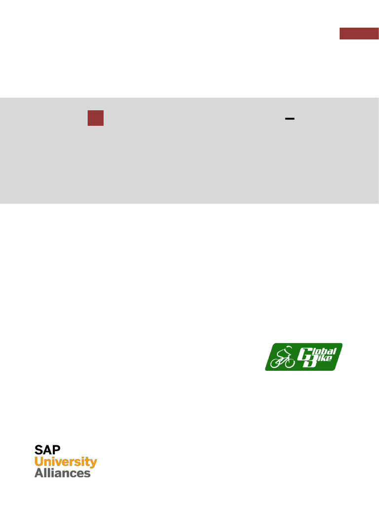 Intro S4HANA Using Global Bike Case Study FI-IM en v4.2 | PDF ...