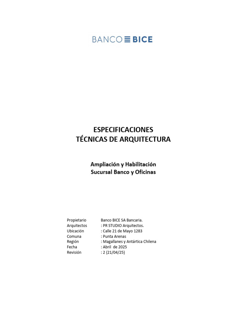 Bice - Pa - Eett Arquitectura V2 | PDF | pared | Hormigón