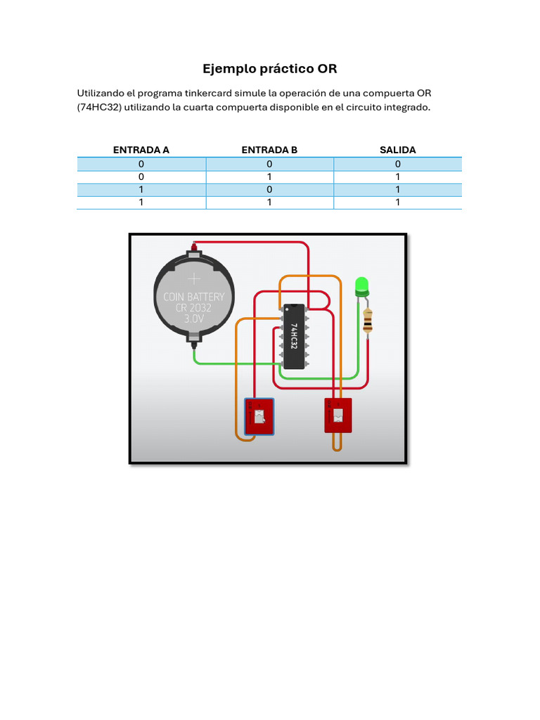Ejemplo Práctico OR | PDF