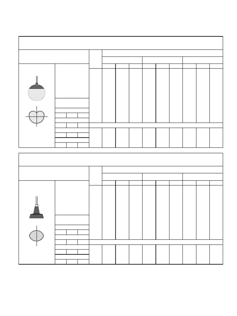 Factor de Utilizacion Luminarias | PDF | Componentes eléctricos ...