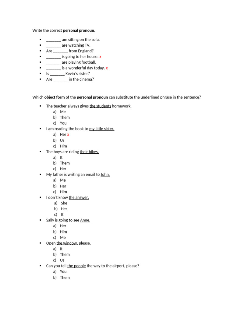 Pronouns and Verb To Be | PDF | Pronoun | Languages
