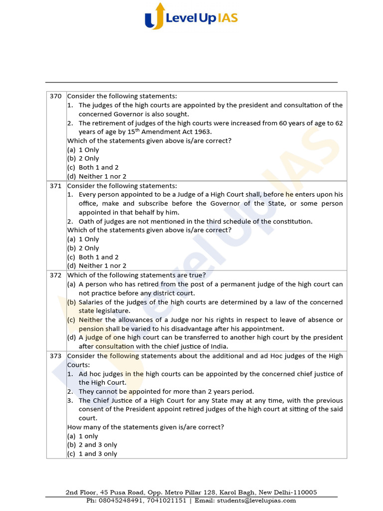 RTFQ - Day 5 | PDF | Public Law | Government