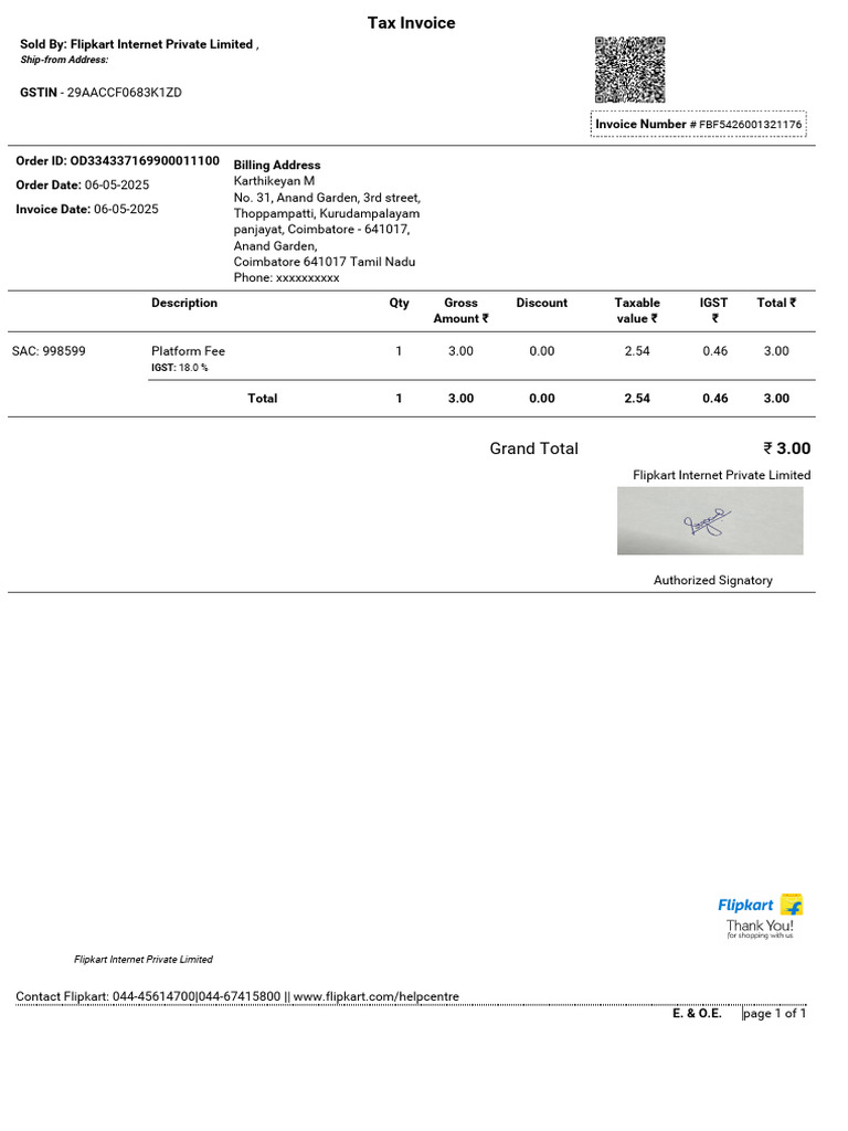 Safari Invoice for Luma Suitcase | PDF | Trade | Public Finance