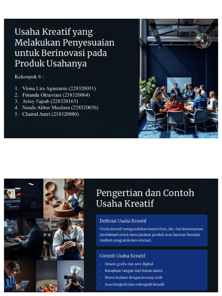 Kelompok 6 Manajemen Inovasi... | PDF