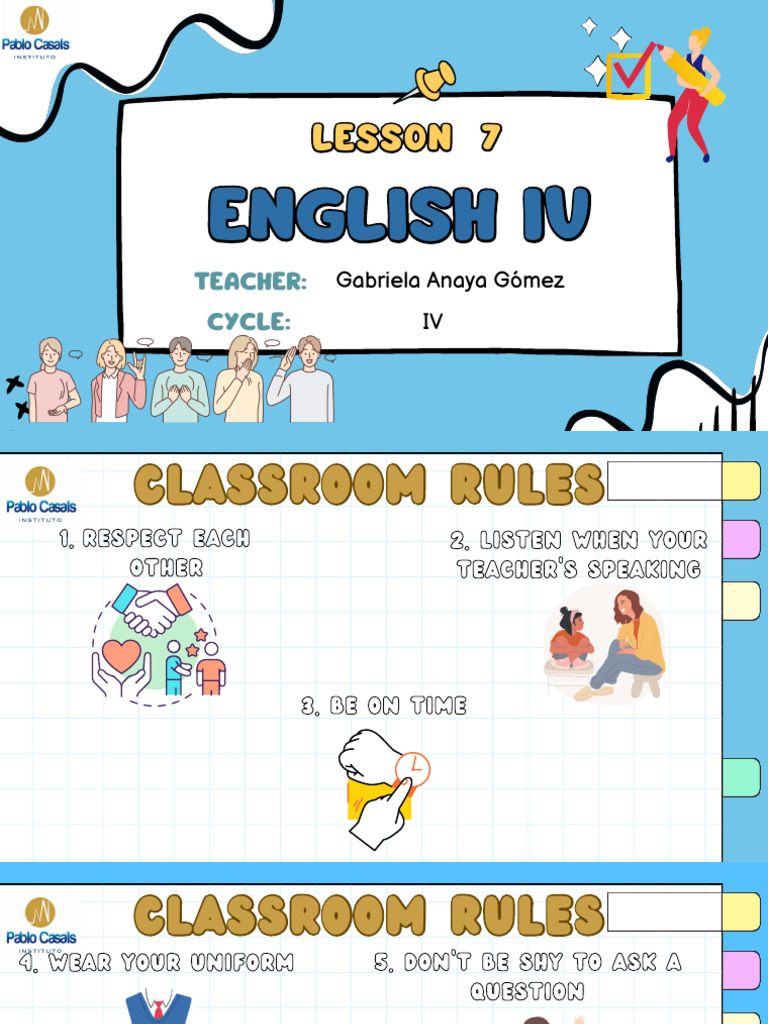 Lesson 7 - Week 7 - IV CICLO - 2025-1 | PDF | English Language ...