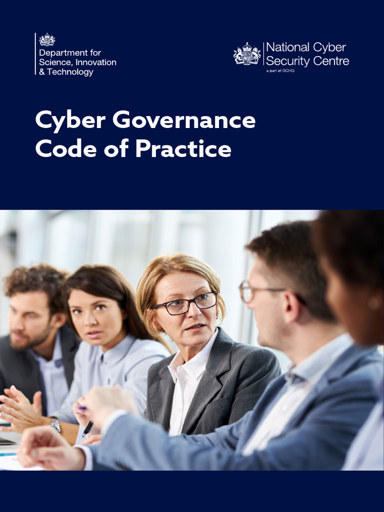 UK Cyber - Governance - Code - of - Practice | PDF | Computer Security | Security