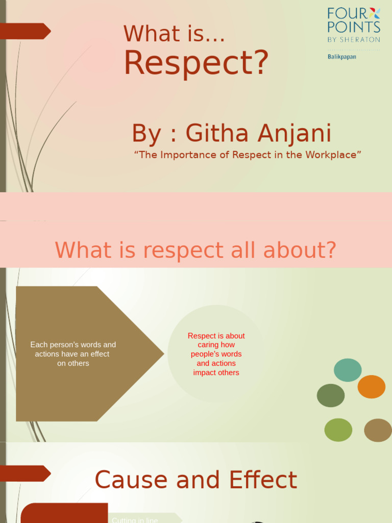 Understanding Respect in the Workplace | PDF | Social Psychology