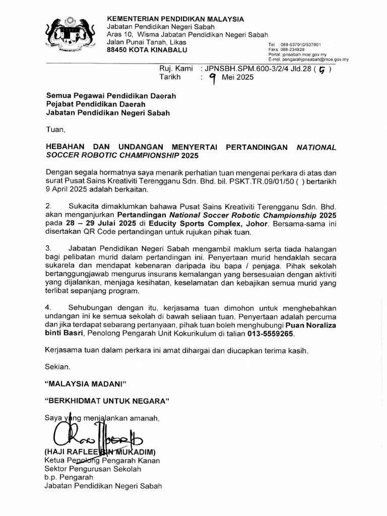 Hebahan National Soccer Robotic Championship | PDF