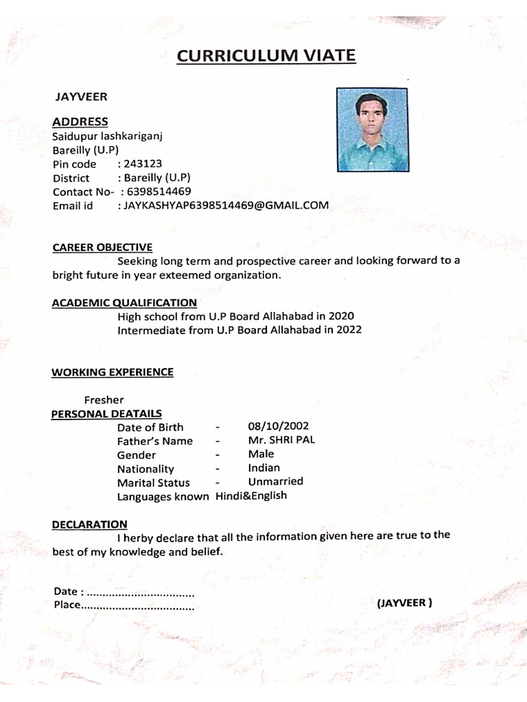 Jayveer Document | PDF