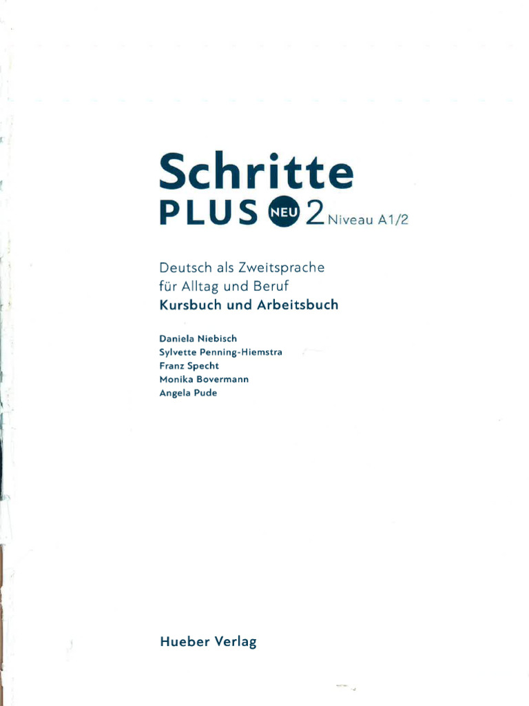 Schritte Plus Neu 2 | PDF