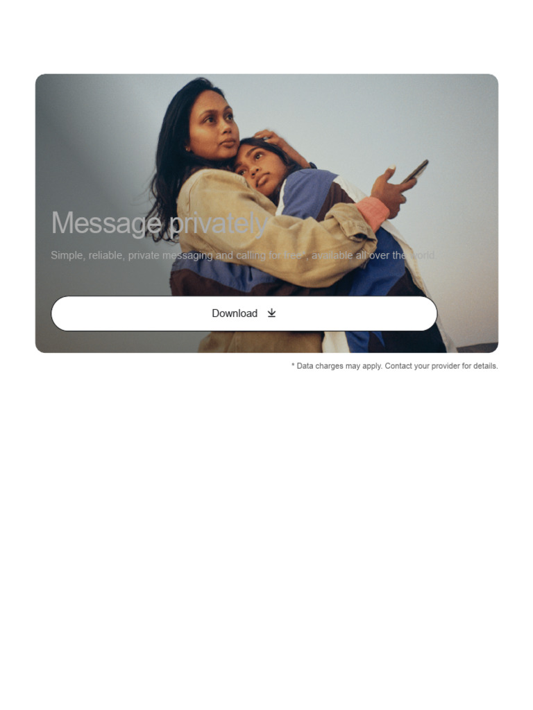 WhatsApp - Secure and Reliable Free Private Messaging and Calling | PDF
