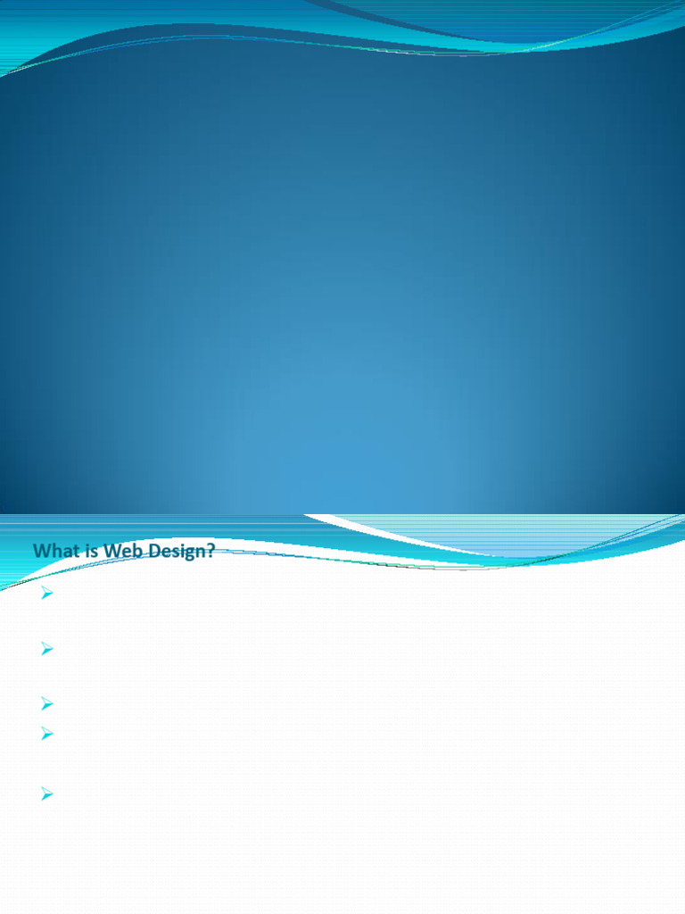 Basic Web Designing PPT (PDF Ver) | PDF | World Wide Web | Internet & Web