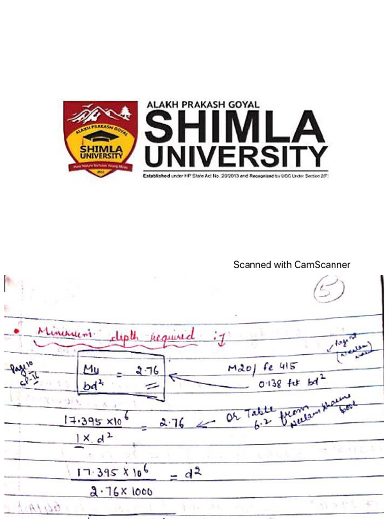 1 Cont. Two Way Slab Numerical | PDF