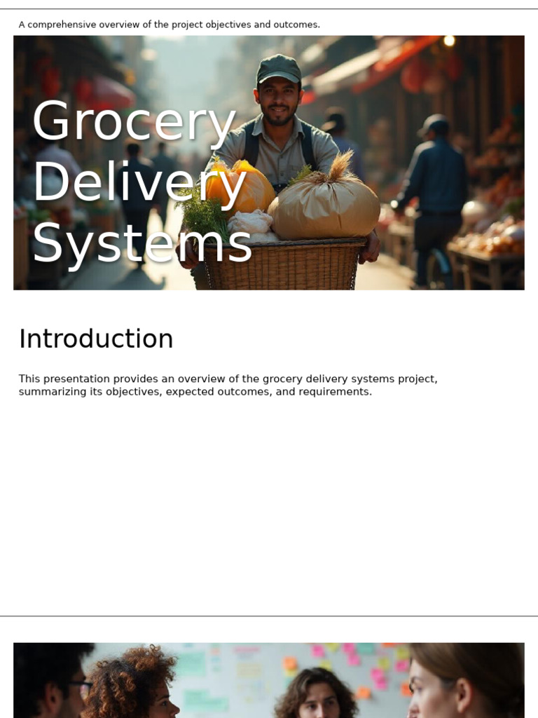 Grocery Delivery Systems | PDF | Computing | Software