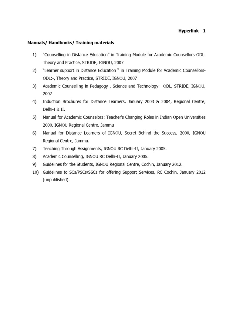 Manuals_Handbooks_Training_materials | PDF