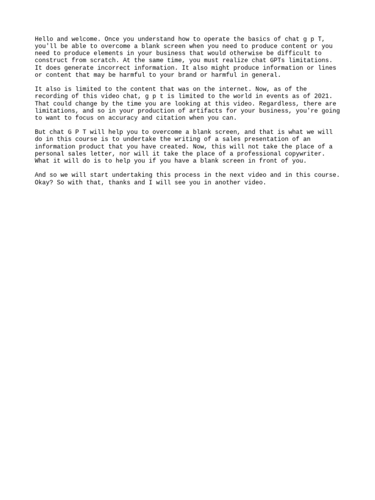 0001 - Introduction To The Tutorial Masterclass | PDF