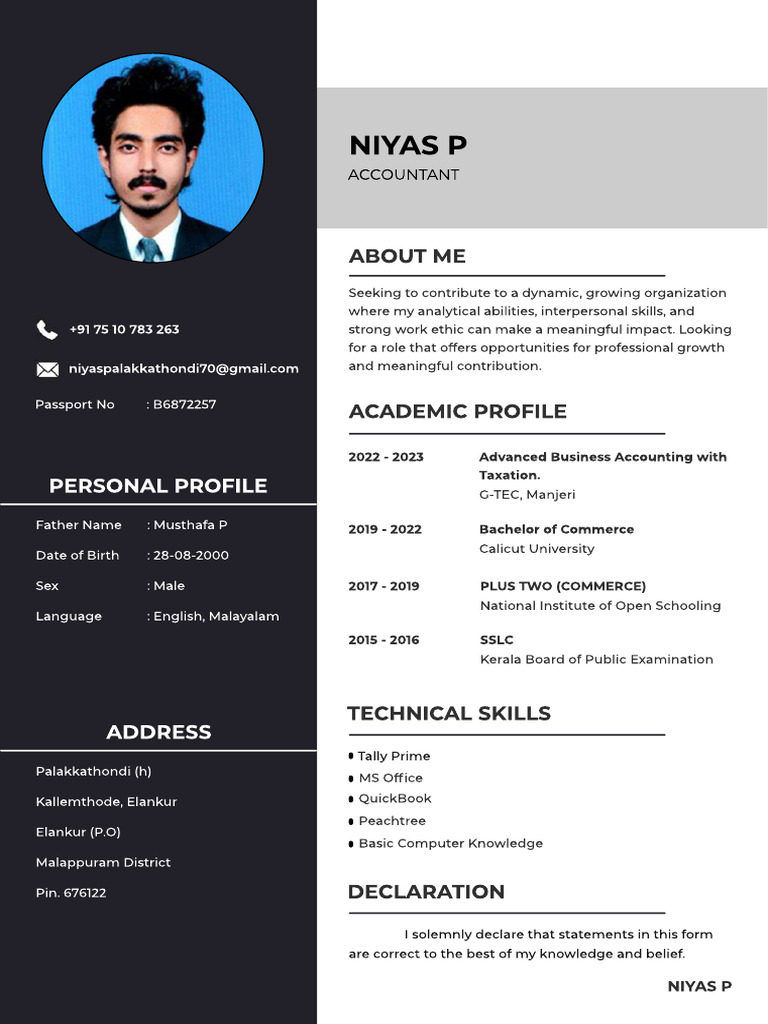 Niyas P | PDF
