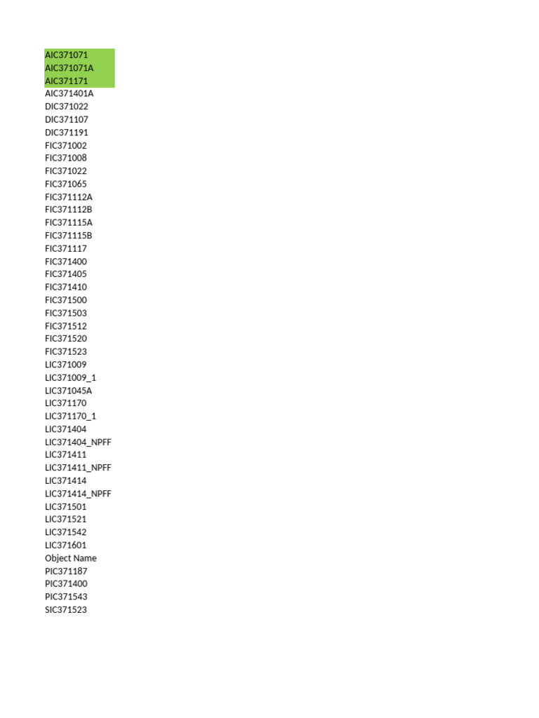 PI Vision Deviation Alarm Expression | PDF | Chemistry | Materials