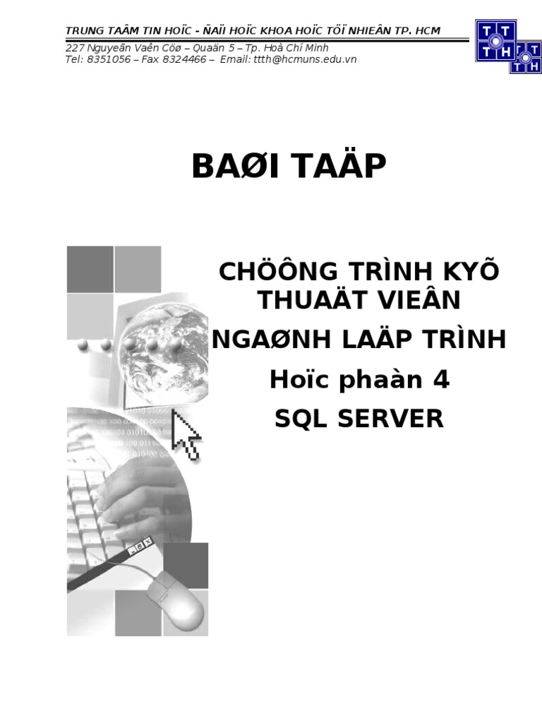 Bai Tap - Hp4 - SQL Server 2000 (New) | PDF