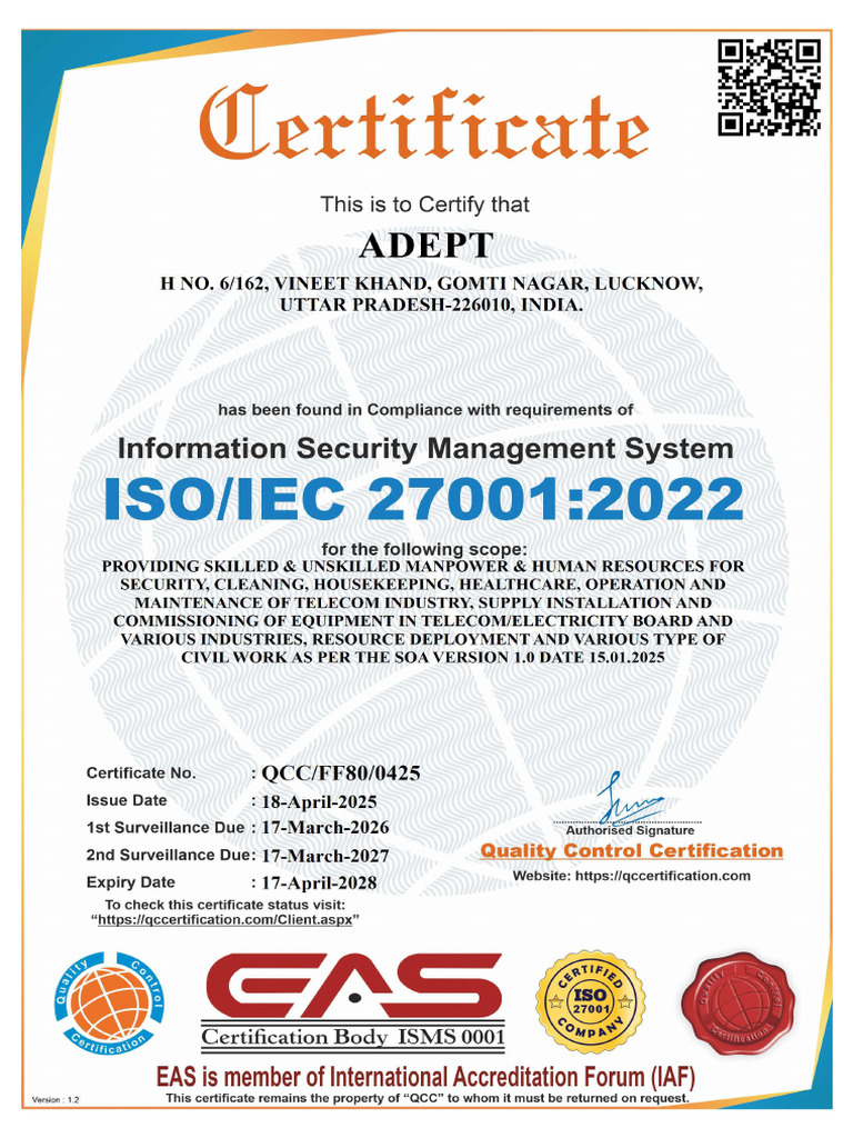 Iso-Iec 27001-2013 | PDF