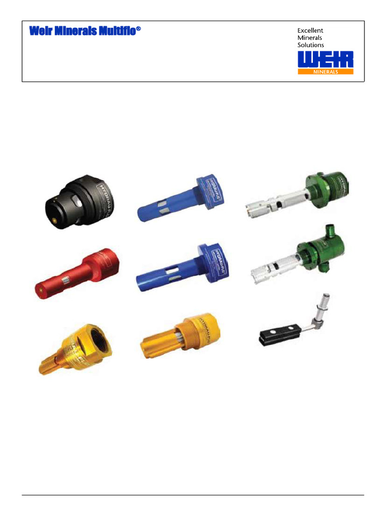 Weir Minerals IOM Manual Hydrau Flo | PDF | Safety | Occupational ...