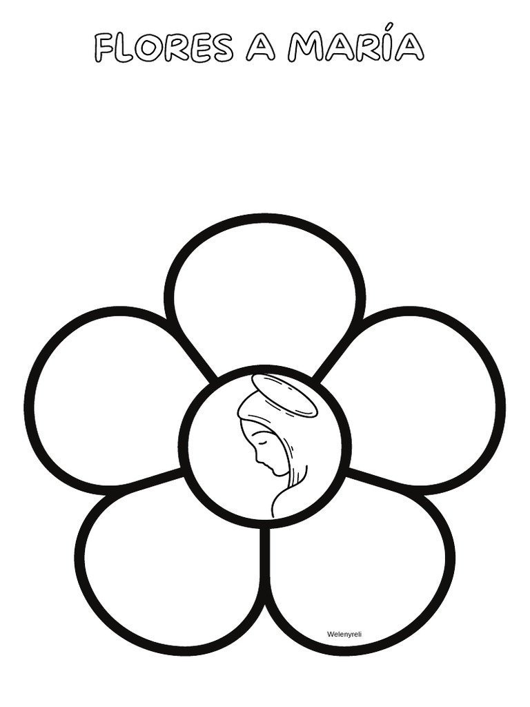 Flores a María by Welenyreli | PDF