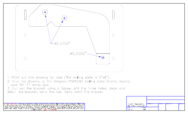 Stebel Bracket Layout | PDF