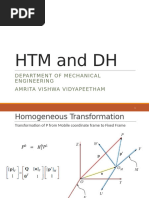 DH Convention for 2-Link Robots | PDF | Cartesian Coordinate System ...