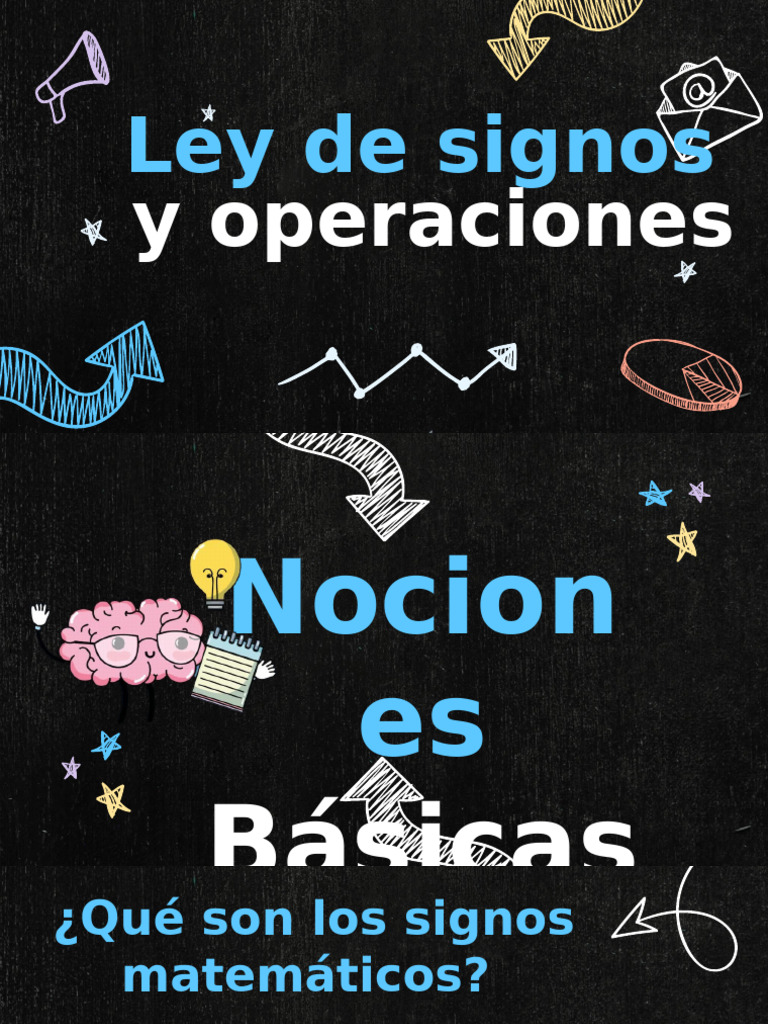 (0001) ''Ley de Signos y Operaciones - Academia Omega'' 06-01-25 | PDF ...