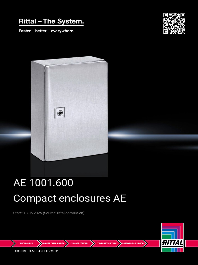 Stainless Steel Compact Enclosure AE 1001.600 | PDF