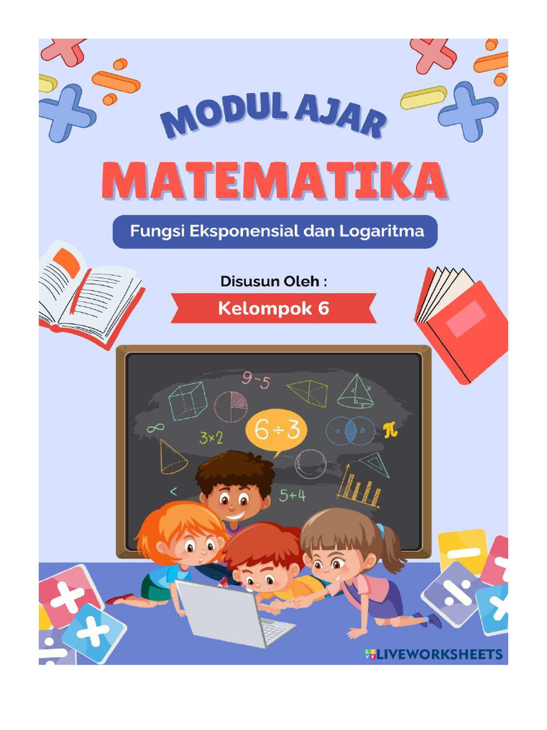 Modul Ajar Fungsi Ekponensial Dan Logaritma | PDF