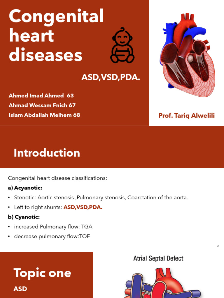 Congenital Heart Disease Overview | PDF | Congenital Heart Defect ...