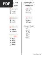 Year 11 Advanced Spelling List | PDF