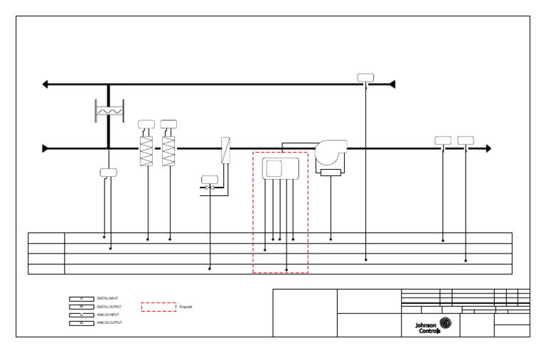 Mixed AHU With Return Damper Diagram | PDF | Electrical Engineering ...