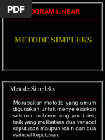 Contoh Dan Latihan Soal Metode Simpleks | PDF
